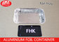 FHK Aluminium Foil Container Rectangle Shape 570ml Volume 20.5cm X 12cm X 4cm Size