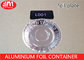 Round L001 Aluminium Foil Container Shallow Dish 20cm X 20cm X 2cm For Foods Packing